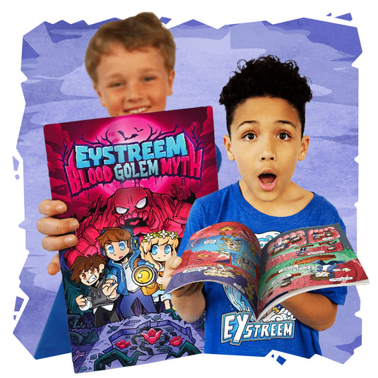 EYstreem Comic Book Bundle - Blood Golem & Train Chewer