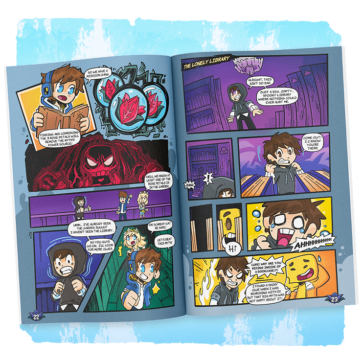 EYstreem Comic Book: Blood Golem Myth